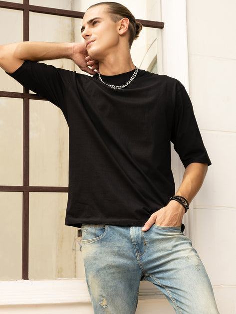 Rapper Black Oversized T-shirt – gavin paris